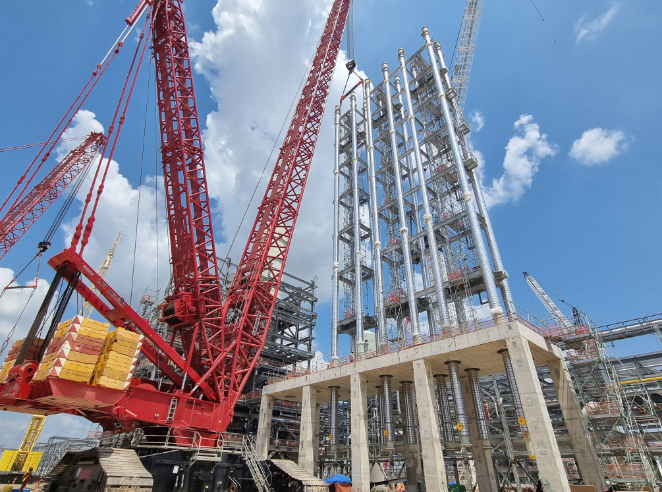 DL이앤씨, 美 GTTP 플랜트 핵심기기 ‘루프 리액터’ 설치